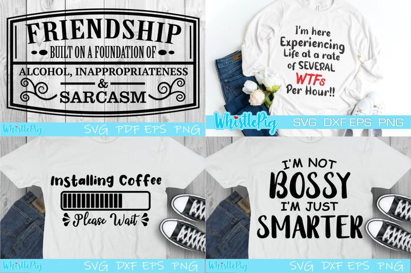 Funny Adult Svg Bundle Funny Sarcasm Svg Bundle Funny Svg Bundle 16 FI ...