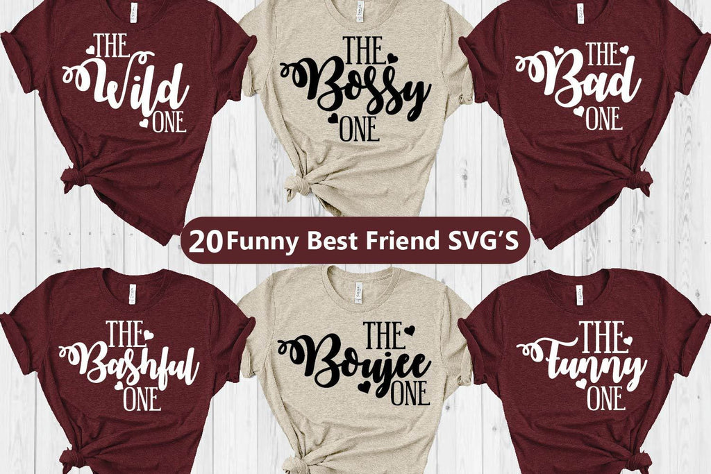 Funny best friend svgs, BFF svgs, bff svg, best friend svgs - So Fontsy