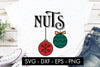 Funny Christmas Chestnuts Couple SVG Cut file - So Fontsy