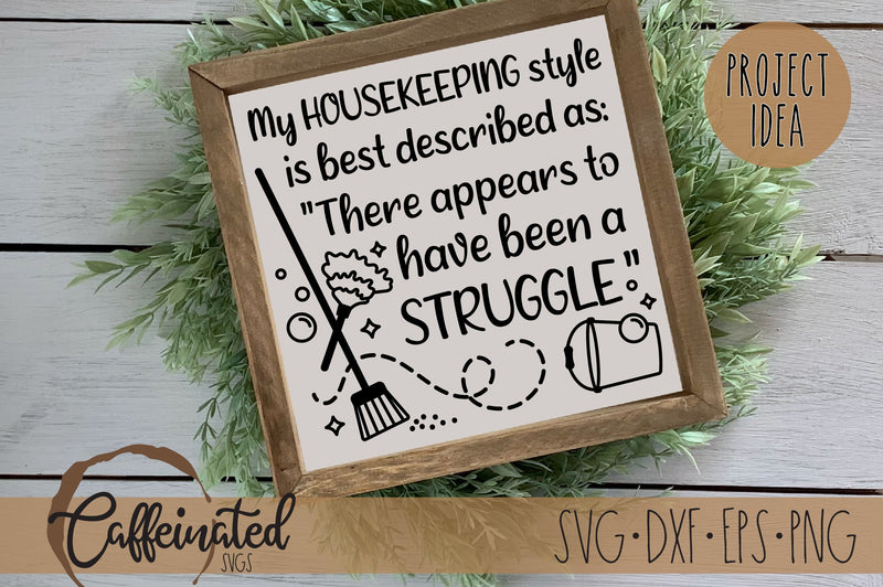 Funny Cleaning Quotes SVG Bundle - So Fontsy