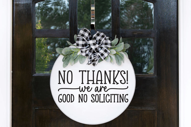 Funny Door Sign SVG Bundle - So Fontsy