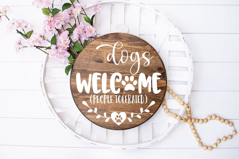 Funny Round Sign Bundle - Round SVG Files - Farmhouse Signs - So Fontsy