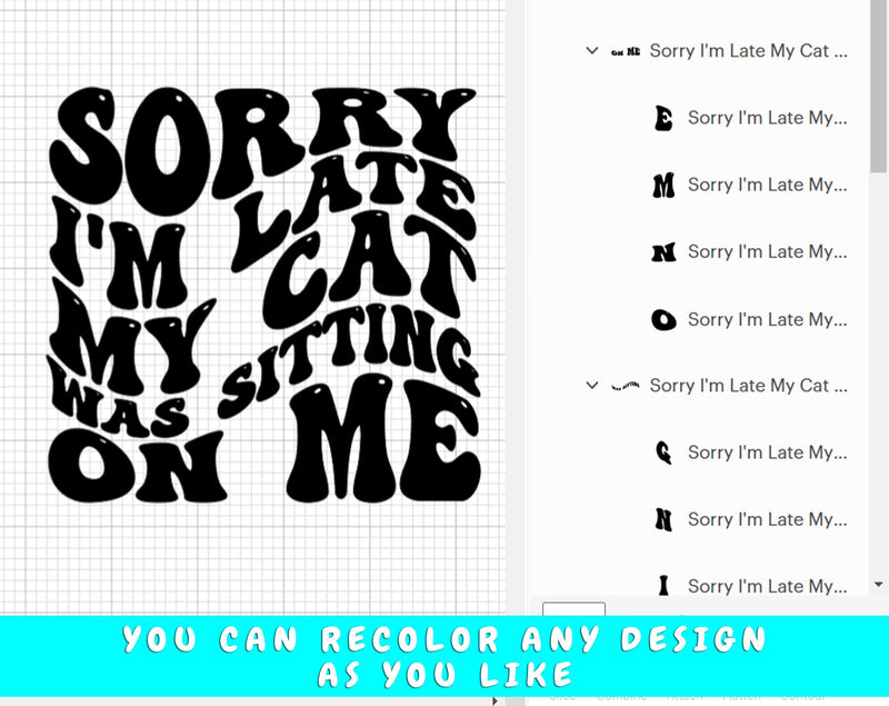 Funny Wavy Quotes SVG Bundle, 25 Designs, Groovy Funny Sayings SVG ...