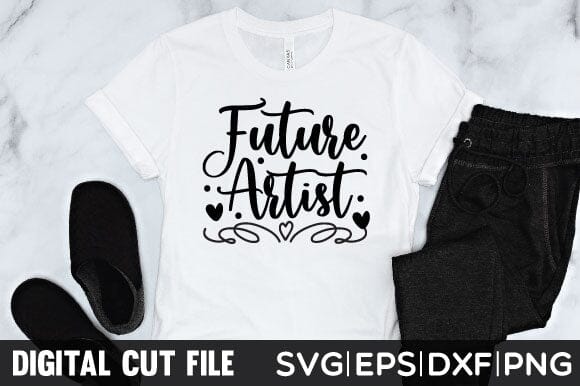 Future Artist svg cut file - So Fontsy