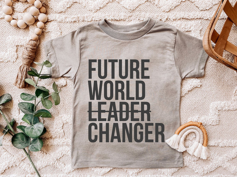Future World Changer SVG | Kids Quote SVG | PNG | DXF - So Fontsy