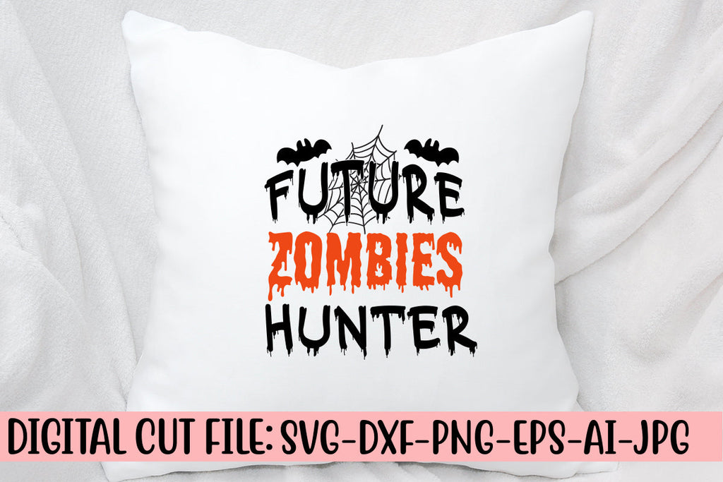 Future Zombies Hunter SVG Cut File - So Fontsy