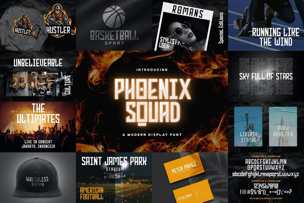 Futuristic Sans Font Bundle - So Fontsy