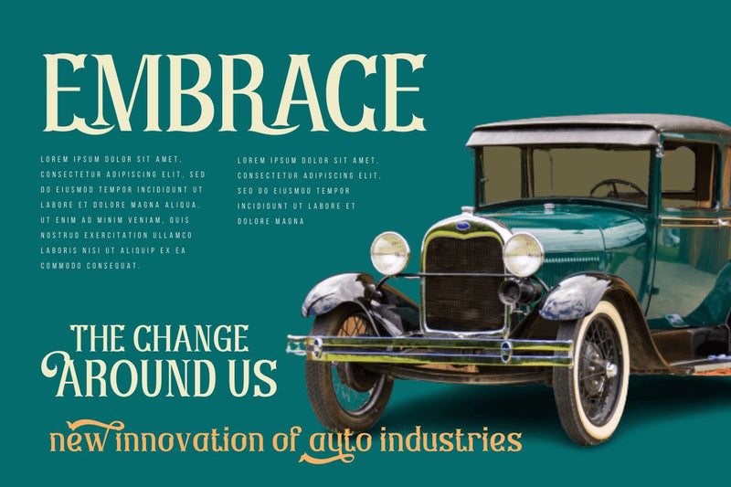 Gafineth – Serif Classic Modernism Font - So Fontsy