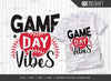 Game Day Vibes SVG Cut File, Game Day Svg, Gamer Svg, Football Svg ...