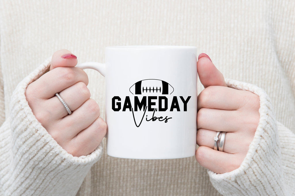 Game Day Vibes SVG - Football SVG - So Fontsy