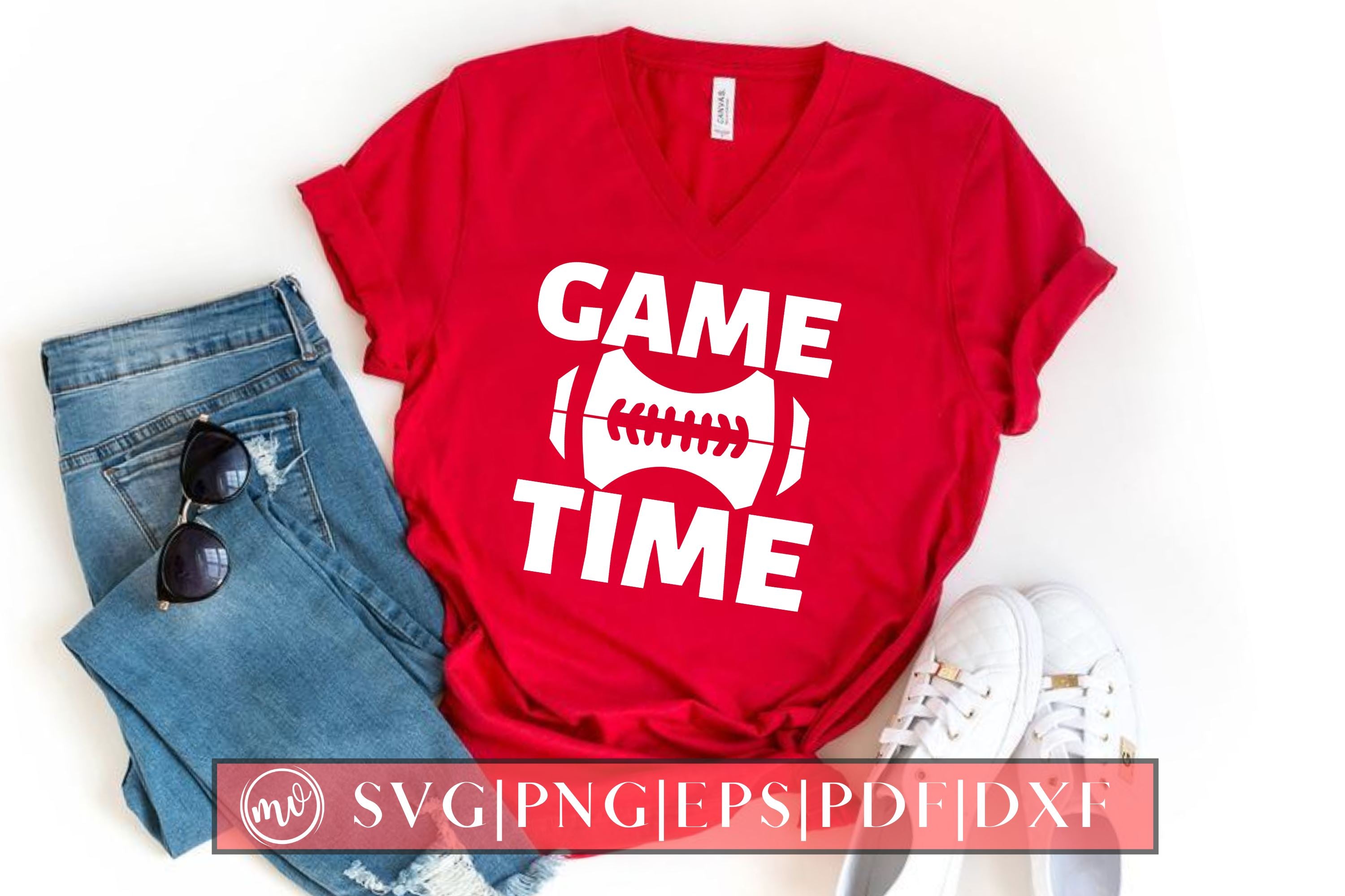 Game Time SVG Design Cut File - So Fontsy