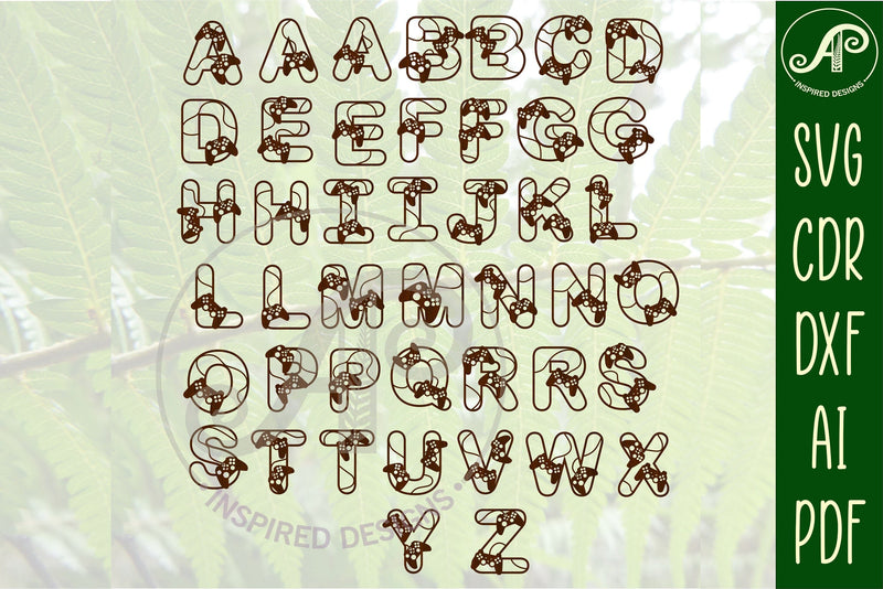 Gamer alphabet set. 2 layer letters. 44 letter - So Fontsy