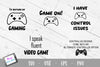 Gamer SVG Bundle- Video Game SVG Bundle - So Fontsy