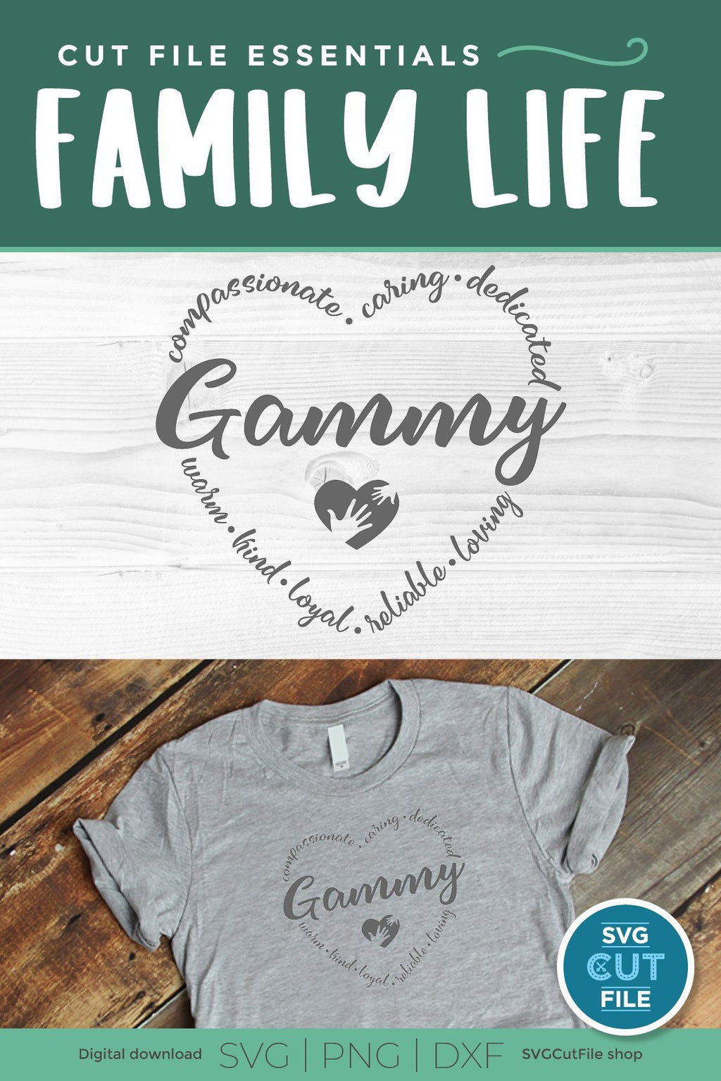 Gammy svg, Gammy heart svg, grandma Gammy svg - So Fontsy