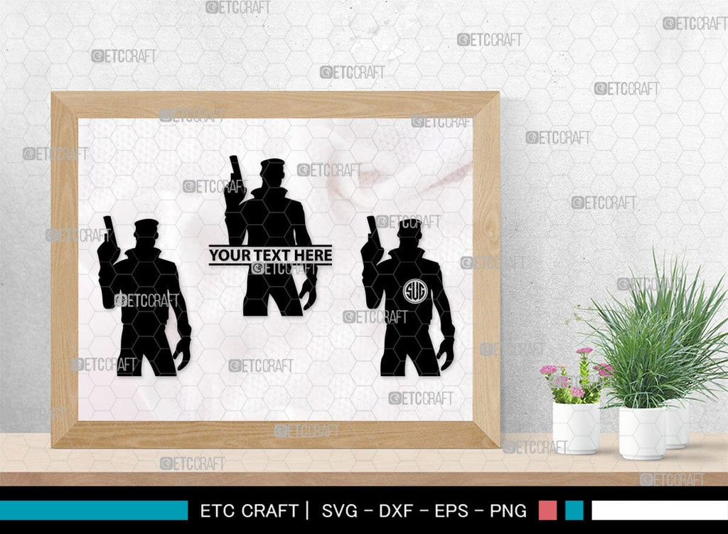 Gangstar Monogram, Gangstar Silhouette, Gangstar SVG, Gangsta, Man Svg ...