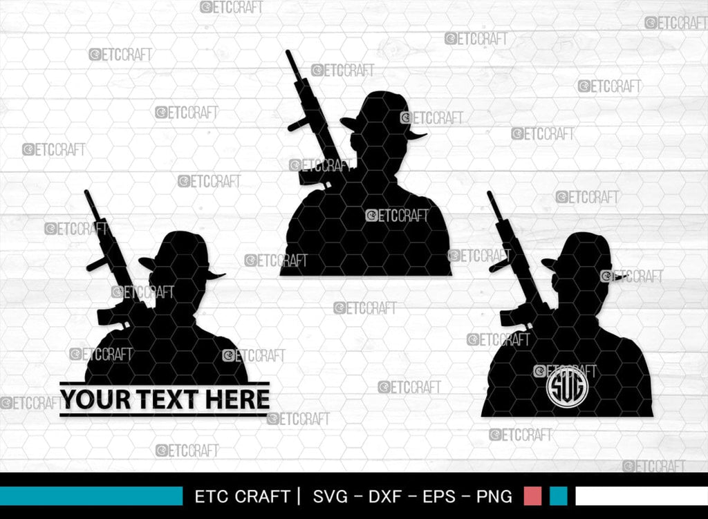 Gangstar Monogram, Gangstar Silhouette, Gangstar SVG, Gangsta, Man Svg ...