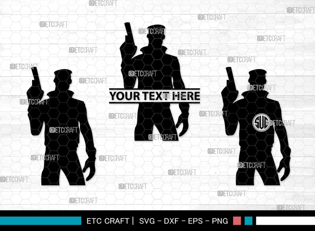 Gangstar Monogram, Gangstar Silhouette, Gangstar SVG, Gangsta, Man Svg ...