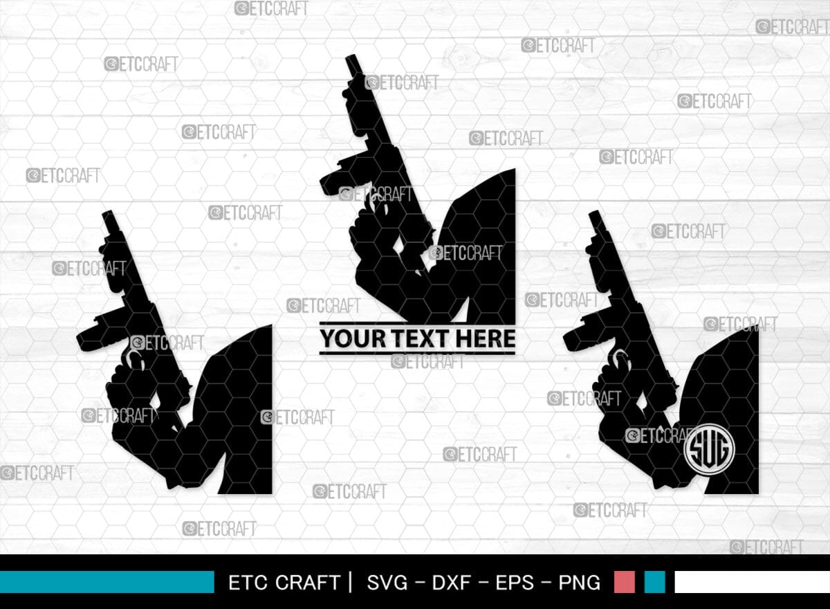 Gangstar Monogram, Gangstar Silhouette, Gangstar SVG, Gangsta, Man Svg ...