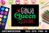 Ganja Queen Editable Svg Design - So Fontsy