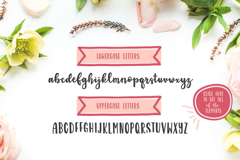 Garden Fancy Font Duo - So Fontsy