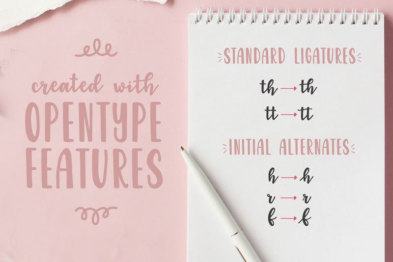 Garden Fancy Font Duo - So Fontsy