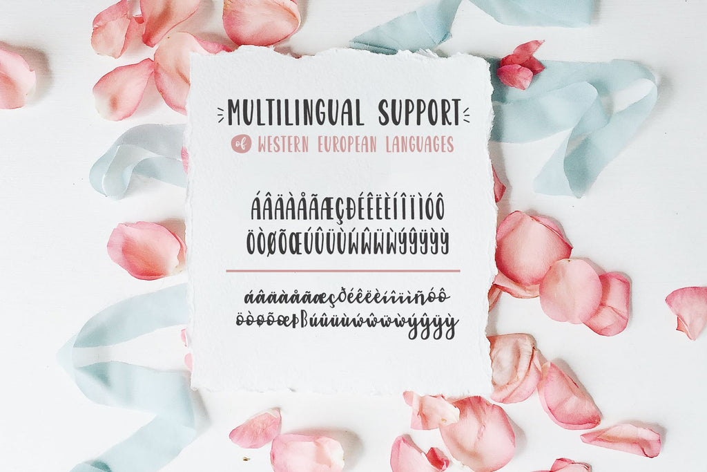 Garden Fancy Font Duo - So Fontsy