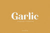 Garlic / elegant font - So Fontsy