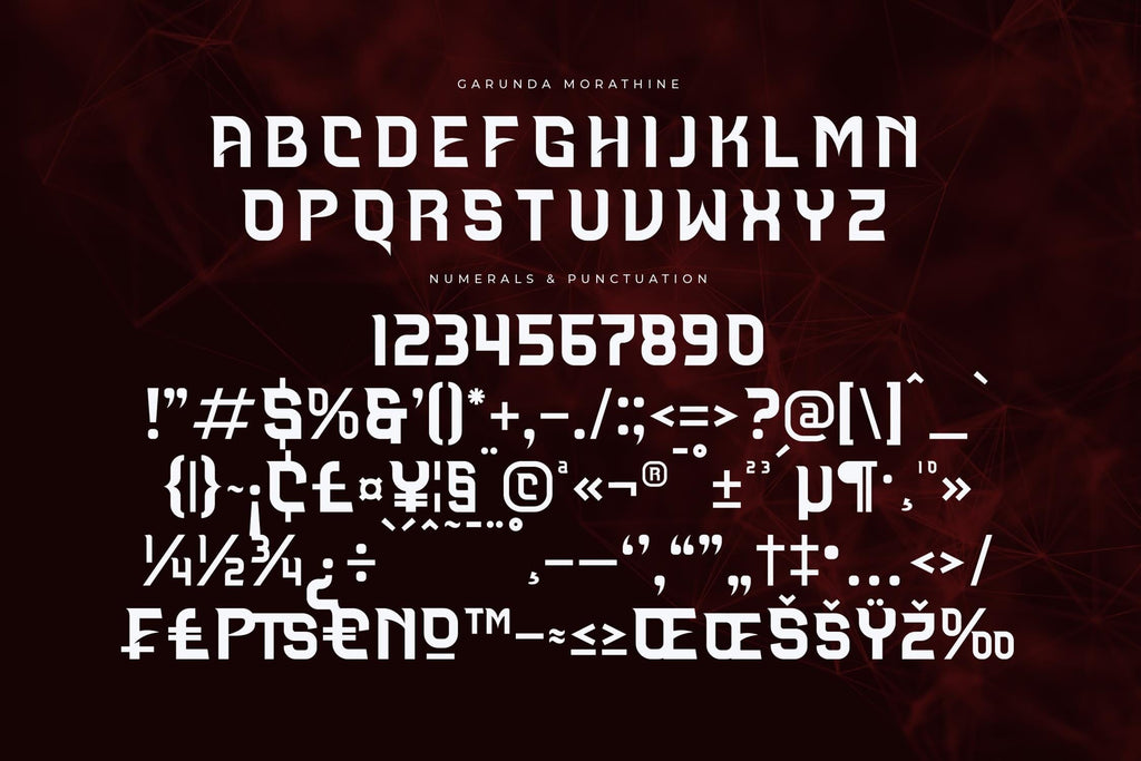 GARUNDA Typeface - So Fontsy