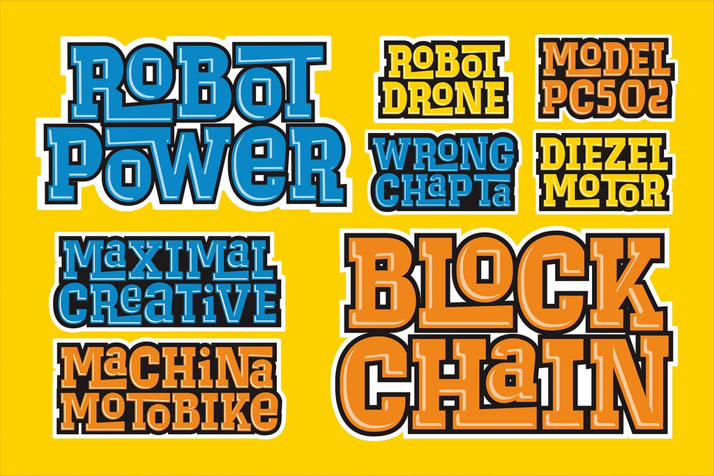 Gastro Codes - Playful Display Font - So Fontsy