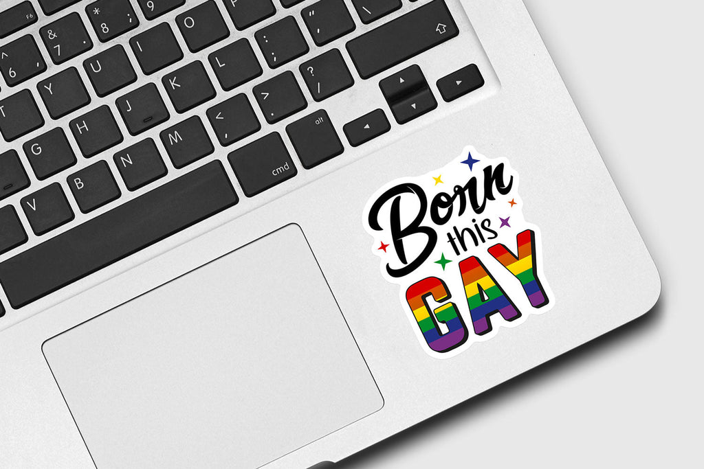 Gay Pride Sticker Bundle | 10 LGBTQ PNG Stickers - So Fontsy