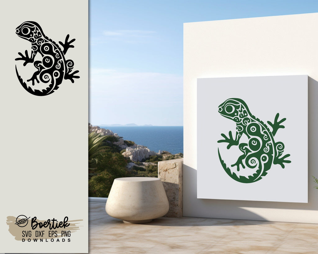 Gecko SVG file - So Fontsy