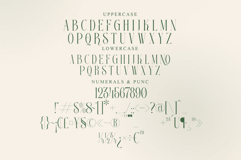 GEORGIANO Typeface - So Fontsy