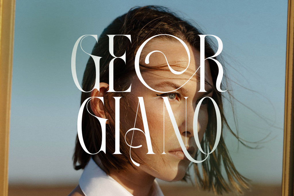 GEORGIANO Typeface - So Fontsy