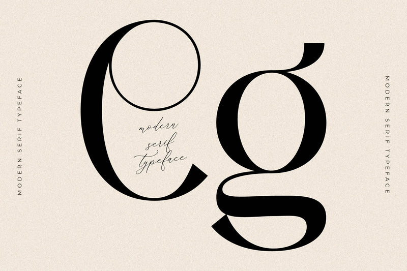 Gerant Typeface - So Fontsy