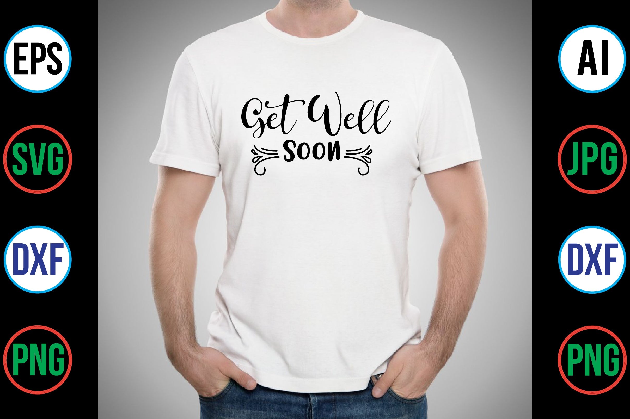 Get Well Soon svg - So Fontsy