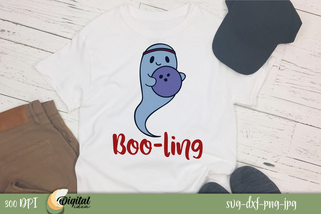 Ghost Picture SVG. Ghost Boo-Ling SVG. - So Fontsy
