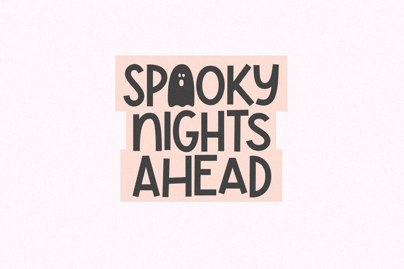 Ghost Story - Cute Halloween Font - So Fontsy