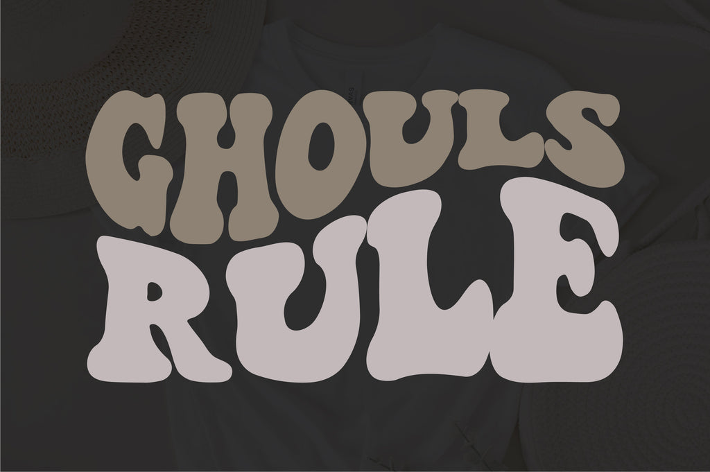 Ghouls rule SVG, Halloween Svg, Spooky Svg Files, Halloween Quote ...