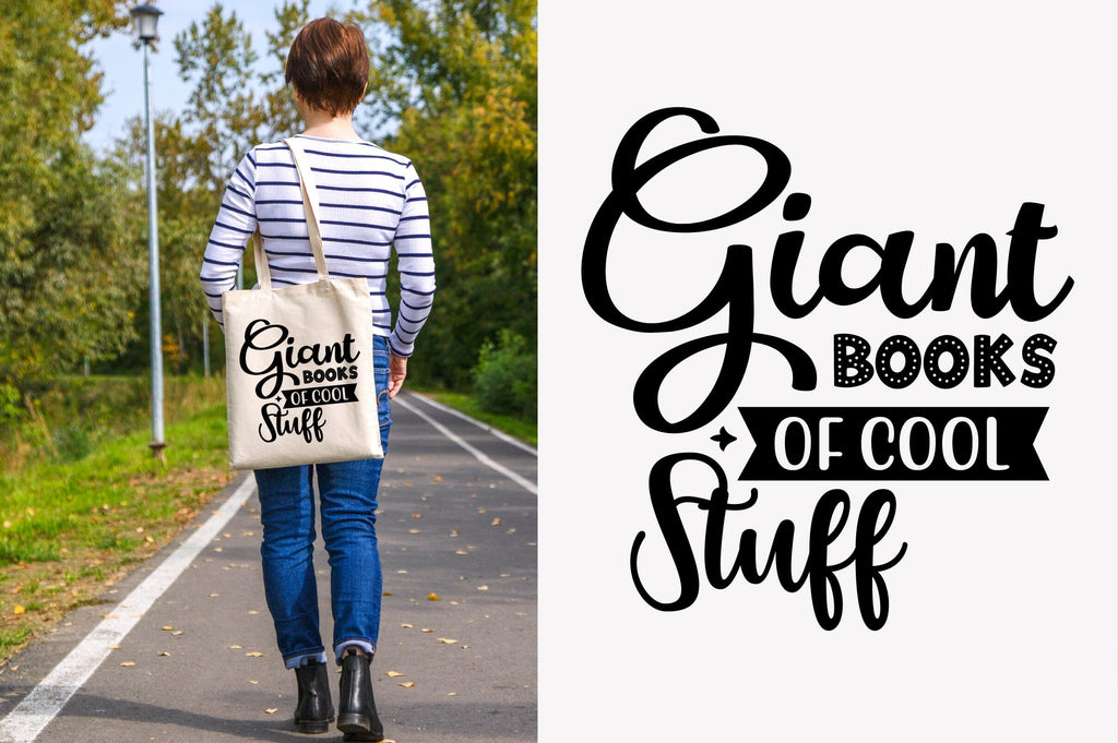 Giant Books of Cool Stuff svg - So Fontsy