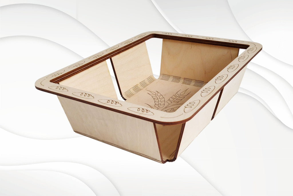 Gift stand bread, design for laser cutting. SVG DXF pattern laser cut ...