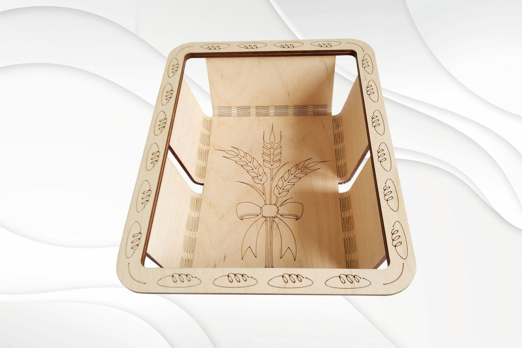 Gift stand bread, design for laser cutting. SVG DXF pattern laser cut ...