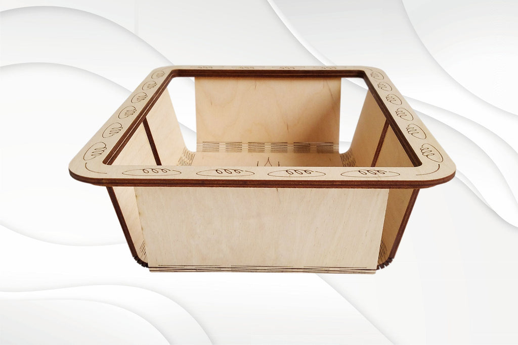 Gift stand bread, design for laser cutting. SVG DXF pattern laser cut ...