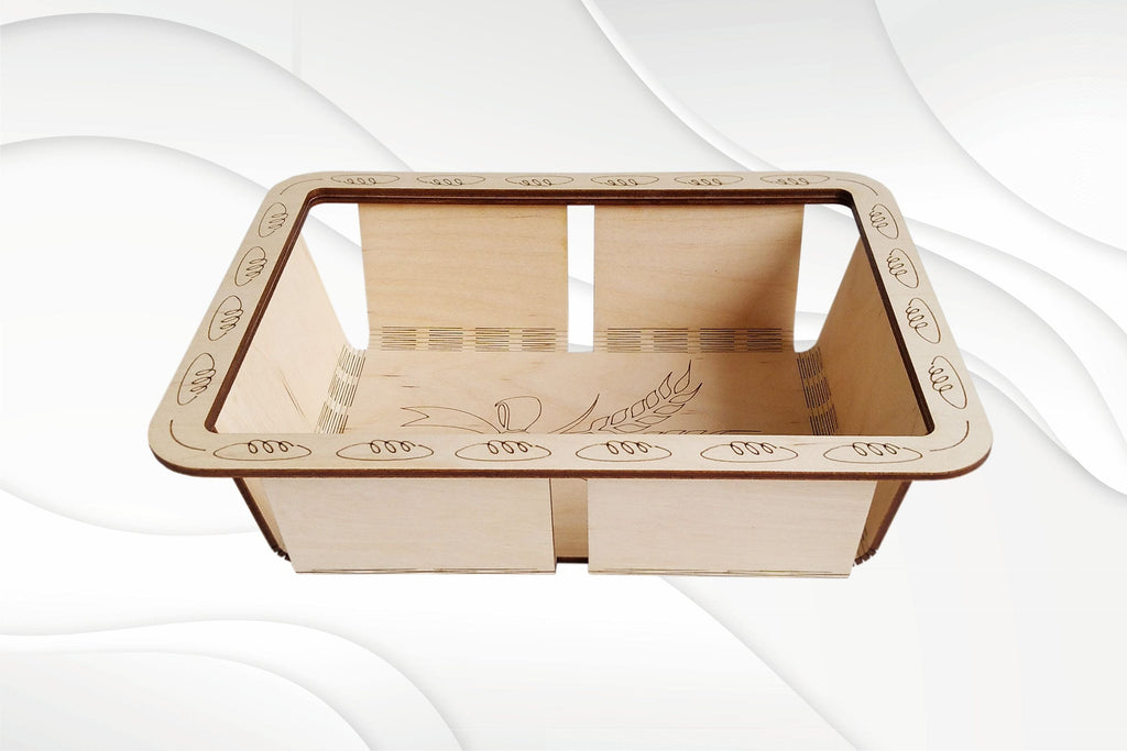 Gift stand bread, design for laser cutting. SVG DXF pattern laser cut ...