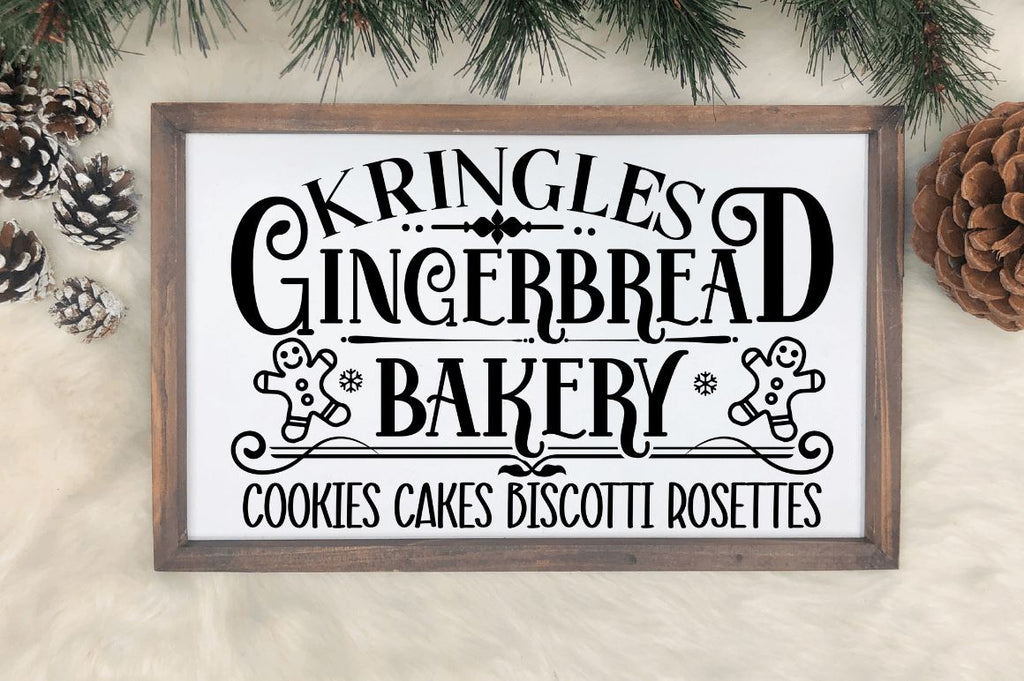 Gingerbread SVG Bundle - So Fontsy