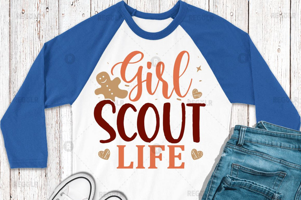 Girl scout life SVG - So Fontsy