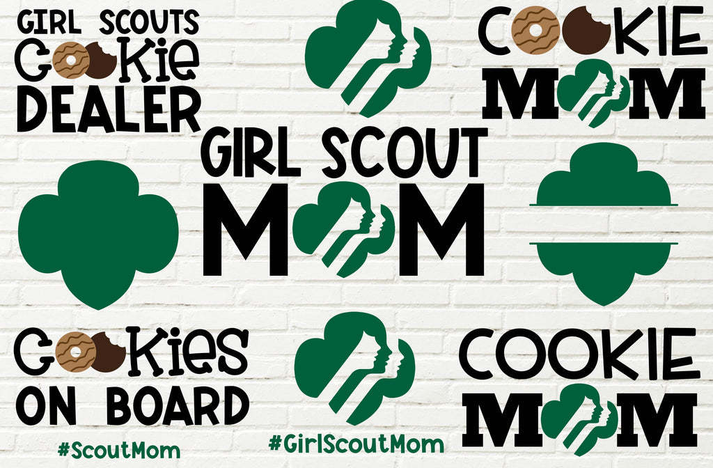 Girl Scouts SVG Bundle | Girl Scout Mom | Girl Scout Trefoil SVG | Girl ...