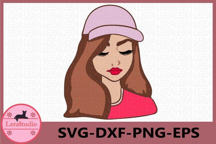 Girl SVG - So Fontsy