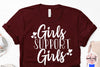 Girls Support Girls - Women Empowerment SVG EPS DXF PNG File - So Fontsy