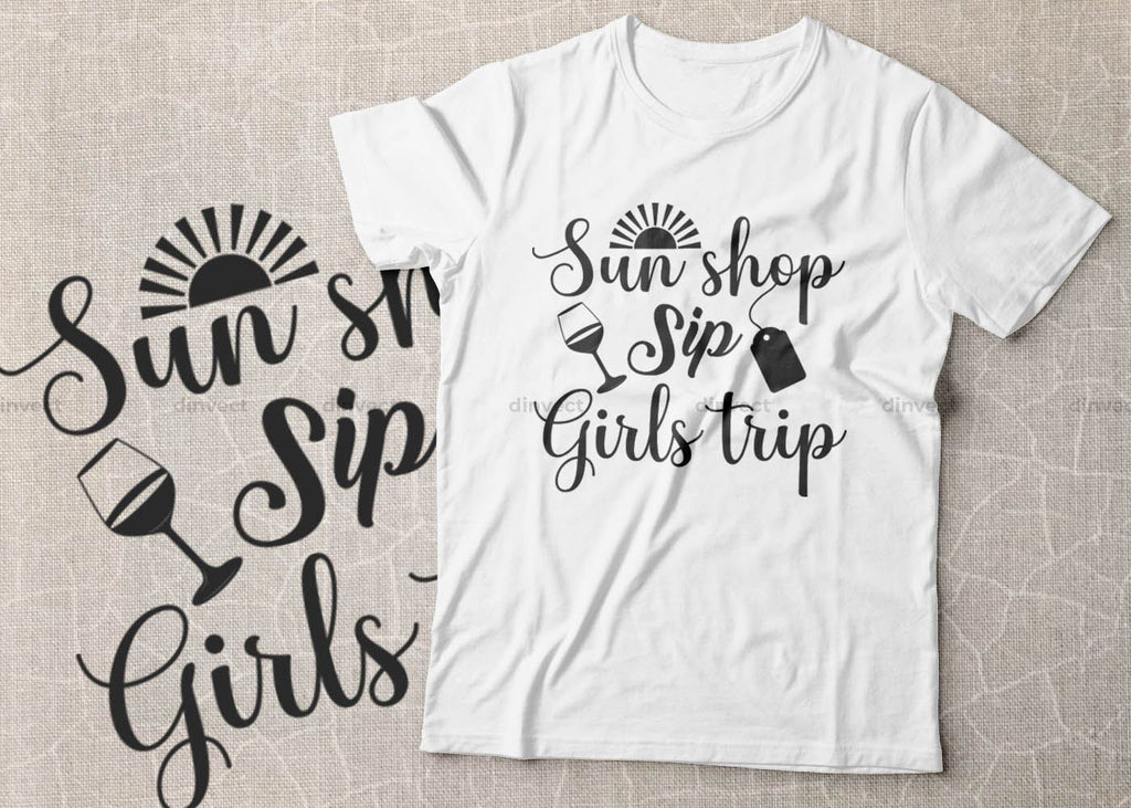 Girls Trip SVG Bundle, Girls Party Svg, Girls Weekend Svg, Vacation SVG ...