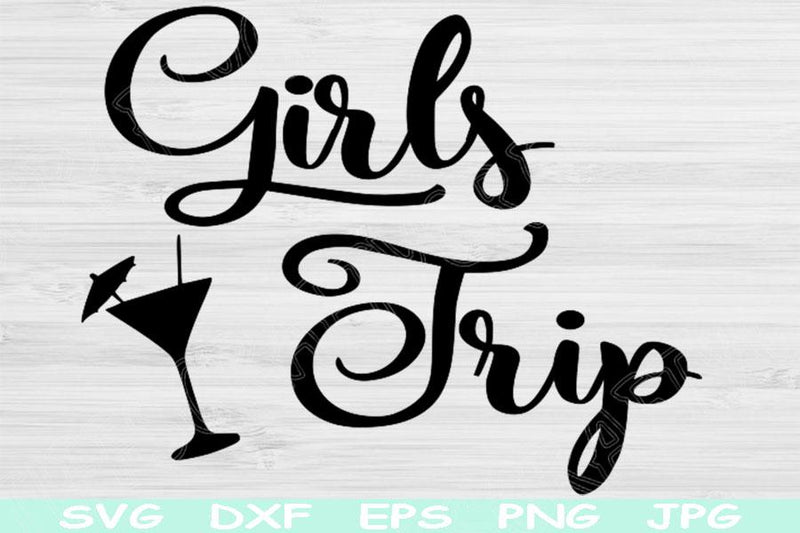 Girls Trip Svg Files for Cricut, Best Friends Svg Cut File, Road Trip ...